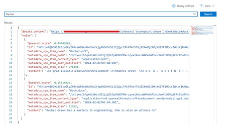 Sharepoint Azureai Search Open Ai Chat Completion Not Returning Any Metadata In Citation