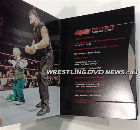 Exclusive Photos Wwe ‘raw 20th Anniversary Collection 12 Disc Dvd Box