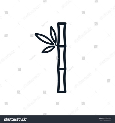 대나무 아이콘 자연 벡터 로고 템플릿 스톡 벡터로열티 프리 1202849986 Shutterstock