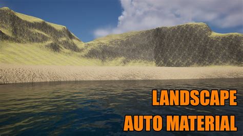How To Create A Realistic Auto Landscape Material In Unreal Engine 5