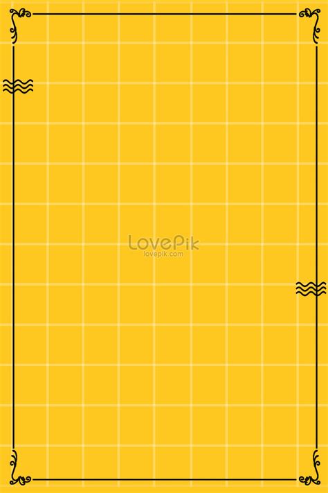 노란색 체크 무늬 배경 배경 사진 및 창의적인 일러스트 무료 다운로드 Lovepik