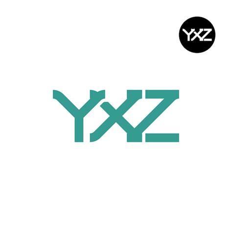Premium Vector Yxz Logo Letter Monogram Design