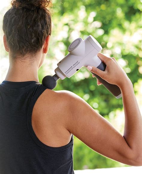 Sharper Image Powerboost Deep Tissue Percussion Massager Version 20