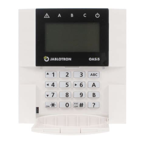 JABLOTRON OASIS USER MANUAL Pdf Download ManualsLib