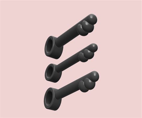 🔑 The Key Prototype 1 G Spot Stimulator Sex Toy 3 Shapes And Two Part