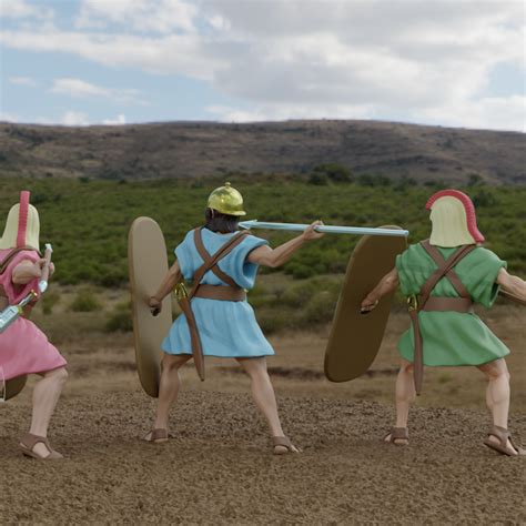 D Printable Mm Celt Iberian Scutarii By Barry Adam Hill