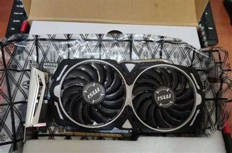 Видеокарта Msi Armor Rx 580 8gb Festima Ru частные объявления