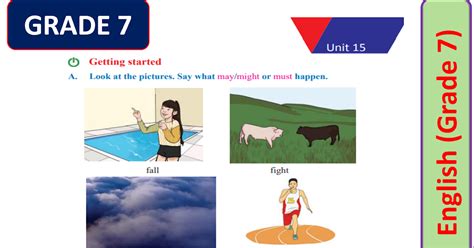 Class 7 Unit 15 Part I