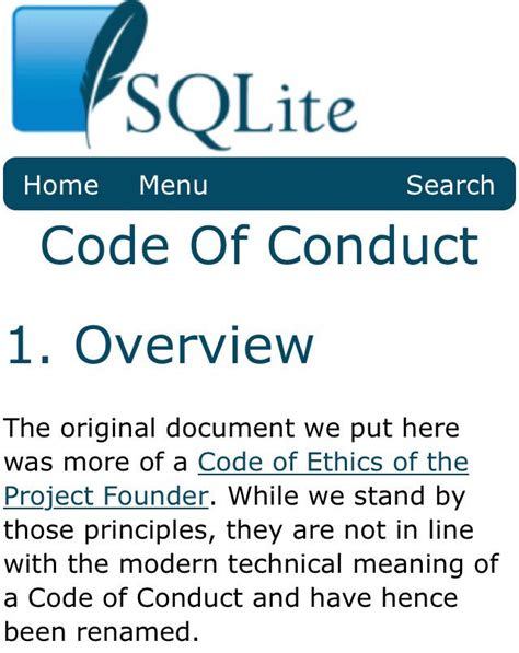 Thread By Antisocialjw2 Update Sqlite Has Been Assimilated By The Social Justice Borg It