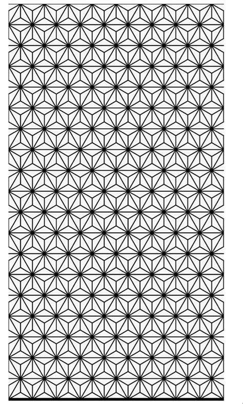 Geometric Tattoo Pattern