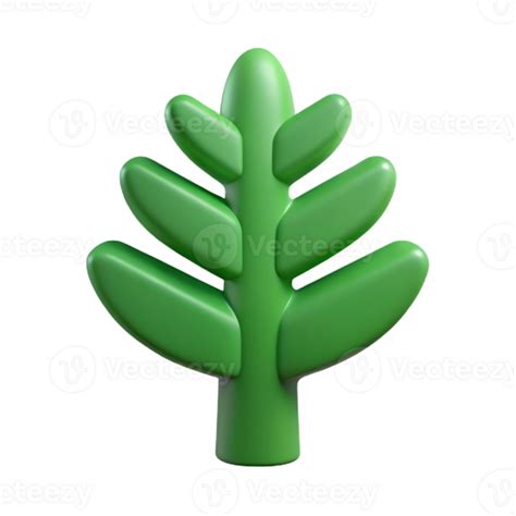 Notable Vintage Minimalist Logo Of A Stylized Tree With Clean Lines And Flat Green Color With