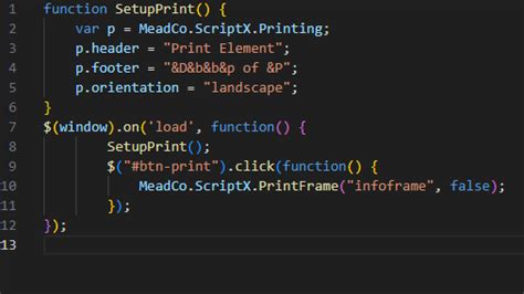 Print Toolset For Software Developers Scriptx