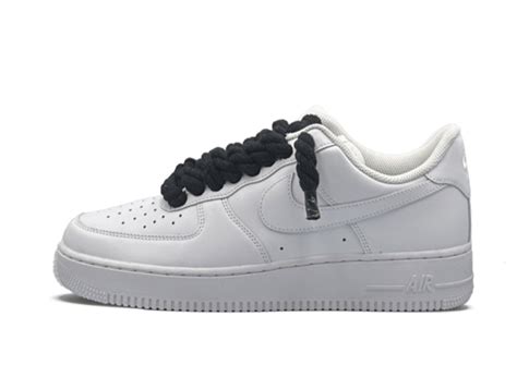 Nike Air Force 1 Low ‘07 White Black Rope Laces
