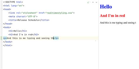 preview html updates in real time jetbrains guide