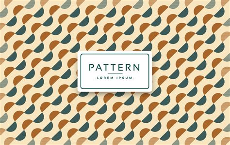 Half Circle Shape Pattern Background Seamless Circle Shape Vector Background 24555752 Vector