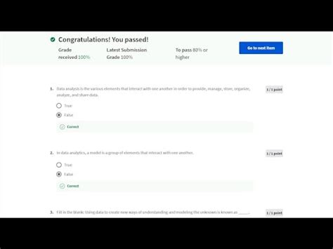 Google Data Analytics Course Module Questions Answers Coursera Overview YouTube