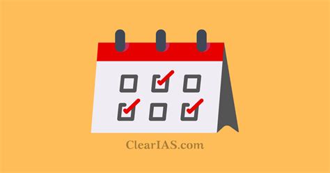 UPSC Calendar When Should You Apply For IAS Exam ClearIAS