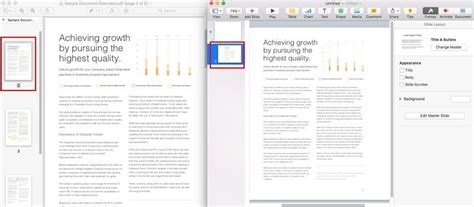 How To Convert PDF To IWork Keynote On Mac MacOS 11 Included