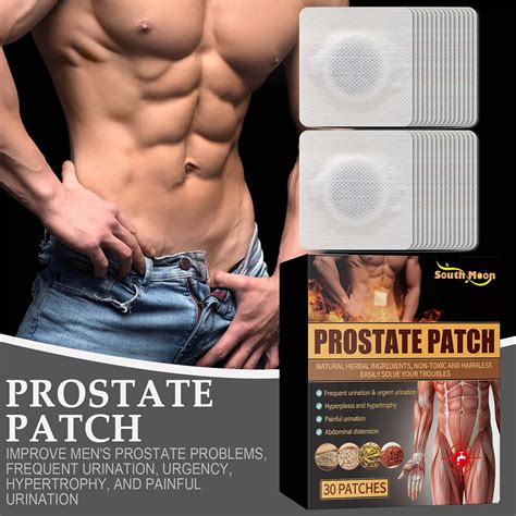 306090pcs Prostate Massage Patch Herbal Treats Safflower Improves