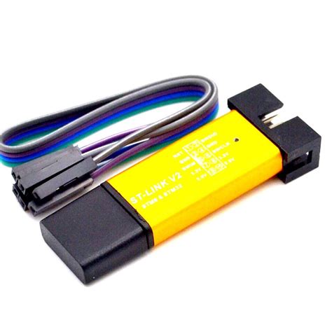 Программатор st link v2 mini отладчик jtag для stm8 и stm32 купить по доступной цене Теле сервис