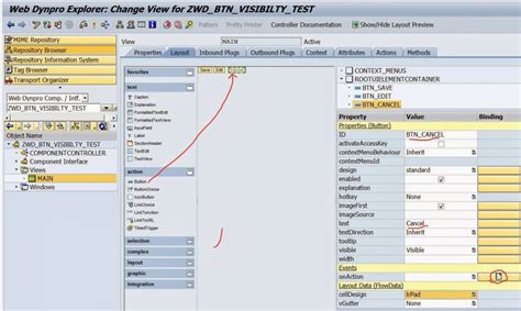 enabling and disabling button at run time sapcodes