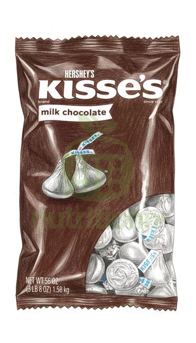 Hersheys Kisses Nutrition Facts And Calories Food Encyclopedia