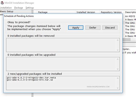 Come Installare Il Compilatore Mingw Su Windows Andrea Minini