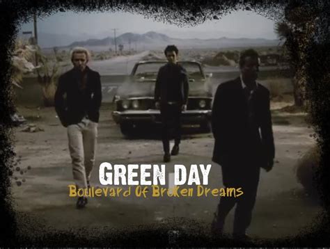 Boulevard Of Broken Dreams Chords Green Day Boulevard Green Day