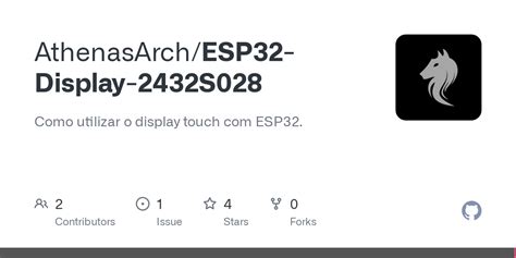 Github Athenasarchesp32 Display 2432s028 Como Utilizar O Display