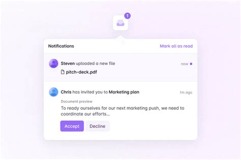 Custom Notifications Liveblocks Example