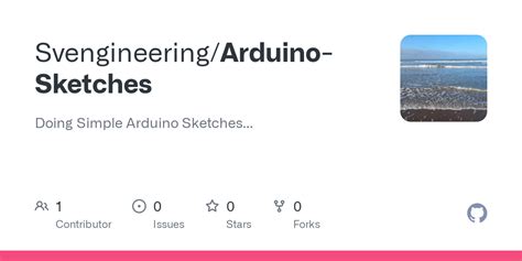 GitHub Svengineering Arduino Sketches Doing Simple Arduino Sketches