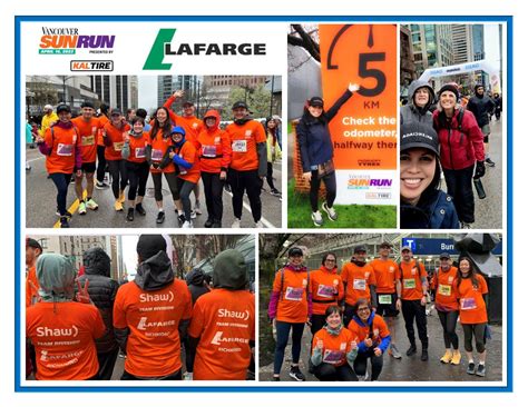 This Weekend The Richmond Team Joined Vancouver Sun Run Thank You To