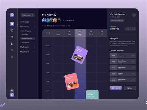 Project Management Dashboard Ui By Ux Hive On Dribbble