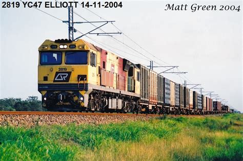 Australian Locomotive Rosters Queensland 2800 Class