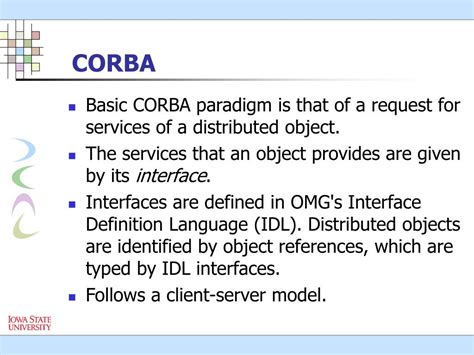Ppt Fault Tolerant Corba Powerpoint Presentation Free Download Id3479497