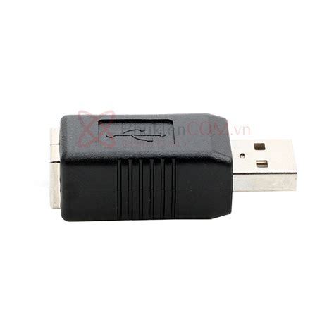 Đầu Chuyển đổi USB Type A Chân đực Sang Type B Chân Cái Phukiencom