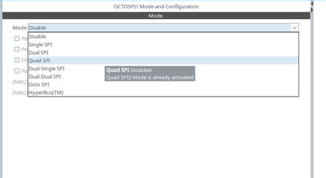 Stm32cubeide 1190 Problem Migrating Octospi2 St