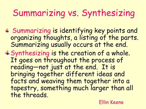 Ppt Synthesizing Powerpoint Presentation Free Download Id5621318