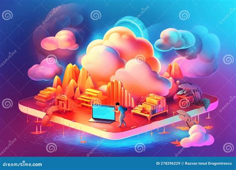 The Power Of Cloud Computing Interconnected Network Of Virtual Clouds Where Data Flows