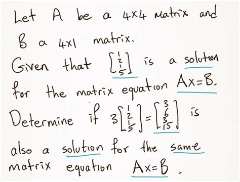 Solved is a solution о Let A be a x Matrix and B a xl Chegg com