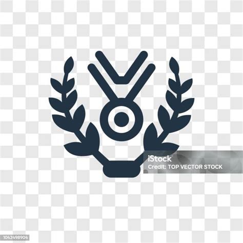 투명 한 배경 메달 투명도 로고 디자인에 고립 된 메달 벡터 아이콘 Championship에 대한 스톡 벡터 아트 및 기타 이미지 Championship 경쟁 금
