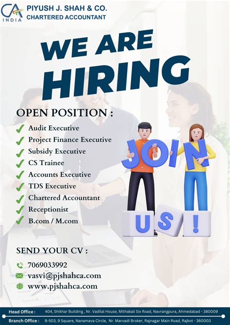 vasvi patel on linkedin vacancies jobs urgent applynow