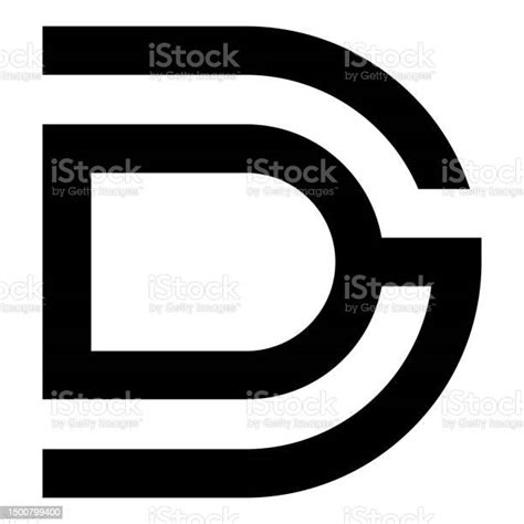 직업적인 혁신적인 이니셜 Dg 로고 및 Gd 로고 레터 Dg 또는 Gd 미니멀하고 우아한 모노그램 프리미엄 비즈니스 예술적 알파벳 기호 및 기호 0명에 대한 스톡 벡터 아트