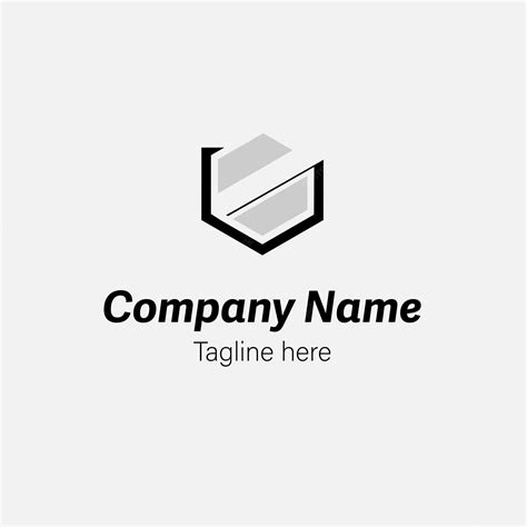 육각형 로고 벡터 아이콘 디자인 Premium Vector 프리미엄 벡터