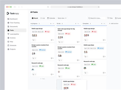 Task Management Web App By Masum Parvej For Halal Lab On Dribbble