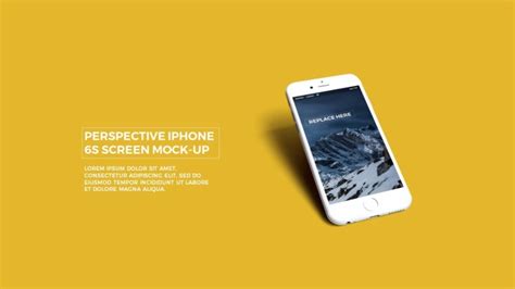 Free Powerpoint Template With Realistic Iphone 6s App Presentation