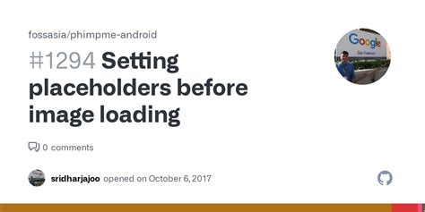 setting placeholders before image loading · issue 1294 · fossasia