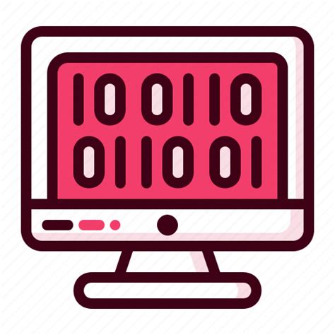 Binary Code Icon Download On Iconfinder On Iconfinder
