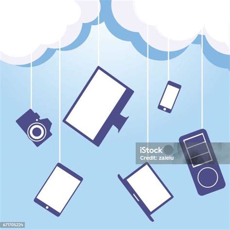 Cloud Computing Stock Illustration Download Image Now Abstract Accessibility Backgrounds