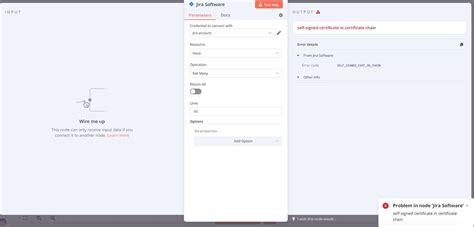 add option to select igone ssl in jira nodes feature requests n8n community